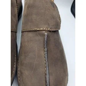 Clarks | Shoes | Clarks Womens Un Loop Ave Leather Slipon Shoes Taupe ...